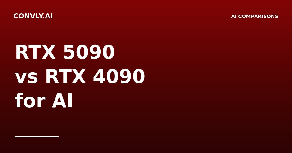 RTX 5090 vs RTX 4090 for AI: Stable Diffusion, LLM Inference, and ...